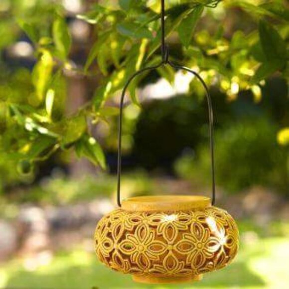 PartyLite | Accents | Partylite Floral Oasis Lantern | Poshmark